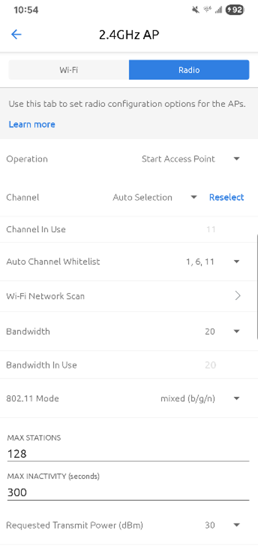 Wi-Fi / AP Setup – Veea Support
